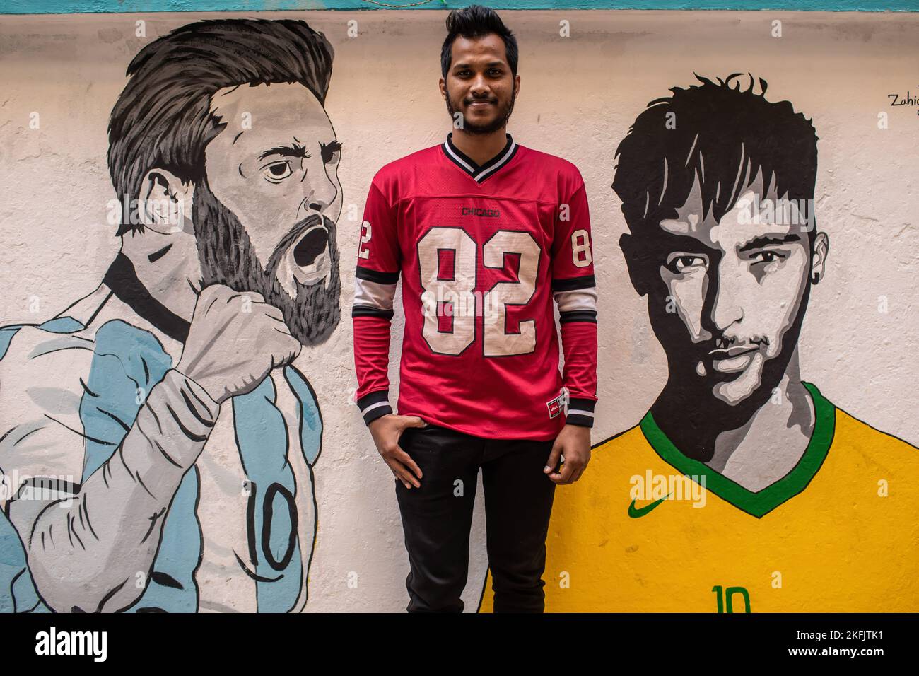 Lionel messi artwork hi-res stock photography and images - Alamy