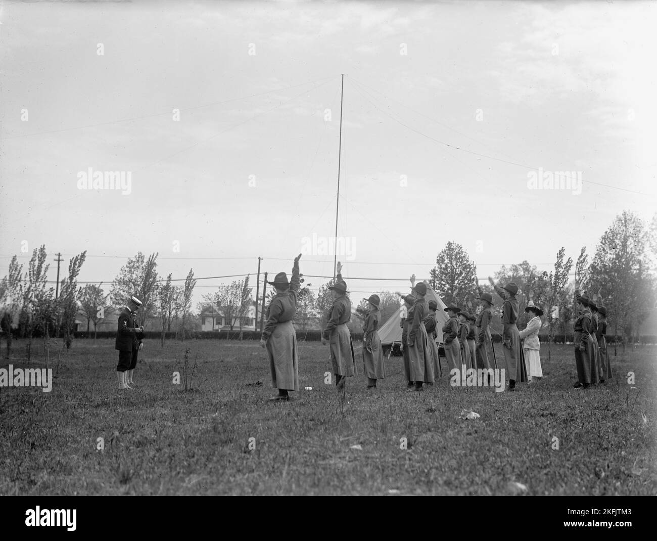 Woman's National Service School, Under Woman's Section, Navy League ...