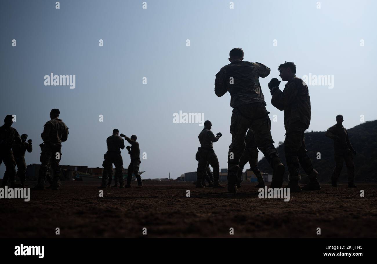 U.S. service members assigned to Combined Joint Task Force - Horn of ...