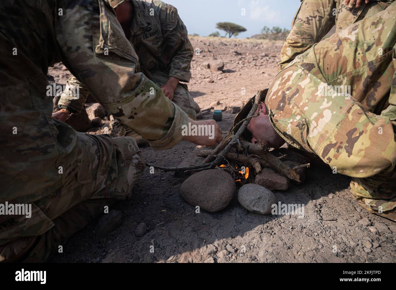 French desert commando course hi-res stock photography and images - Alamy