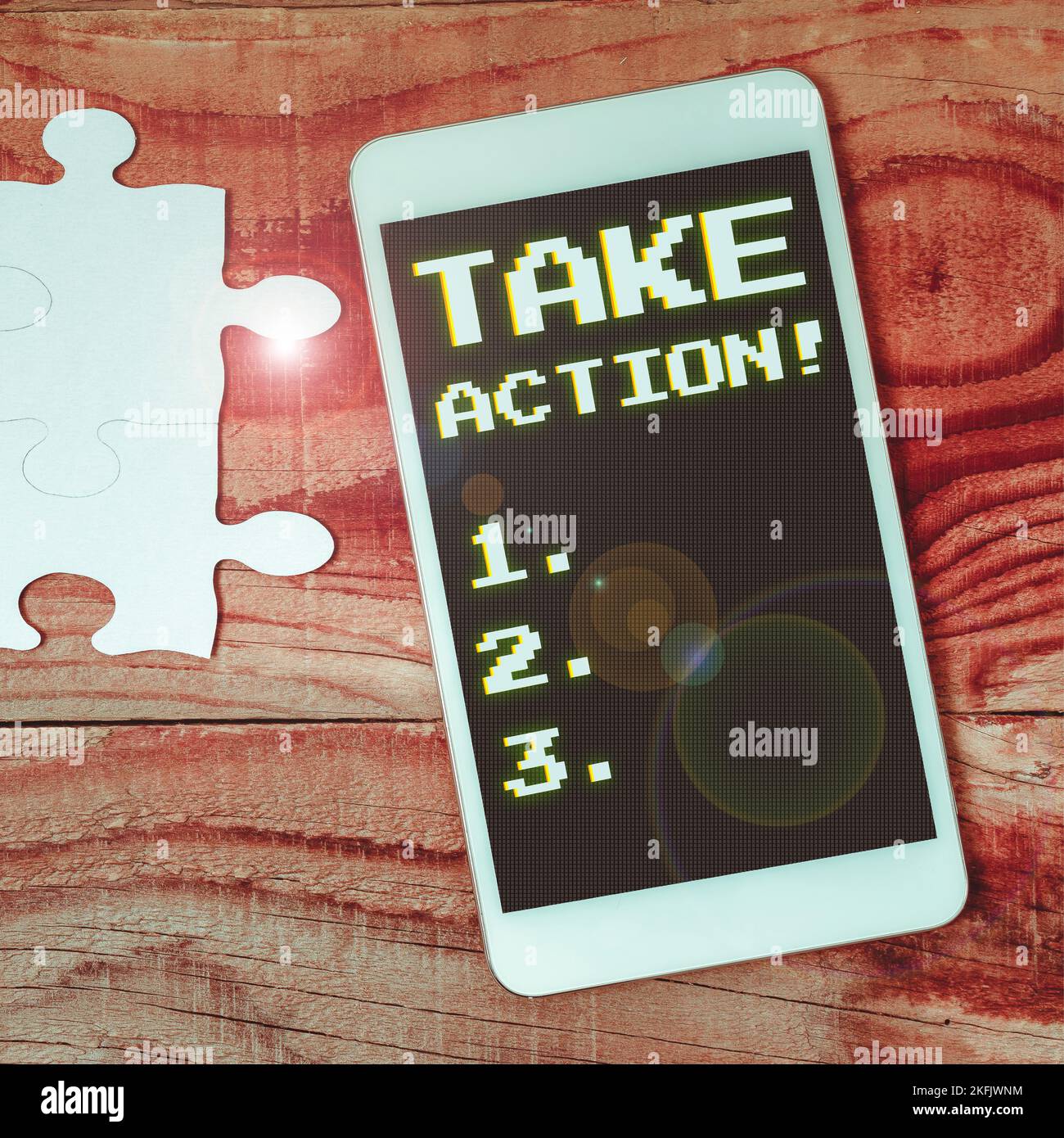 Sign displaying Take Action. Word for do something official or ...