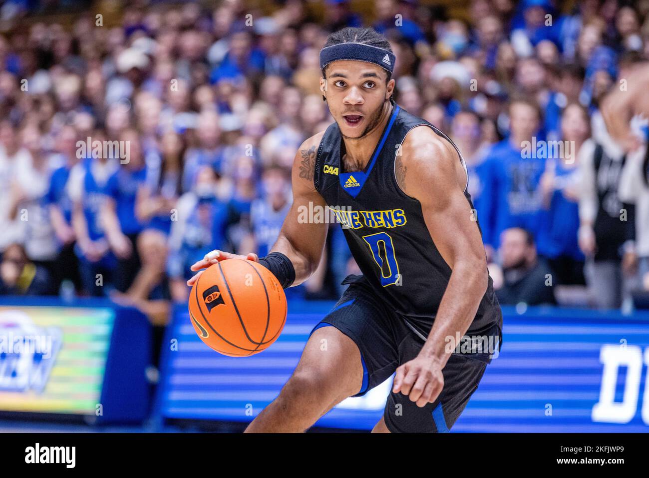 Delaware fightin blue hens mens basketball hi-res stock photography and ...