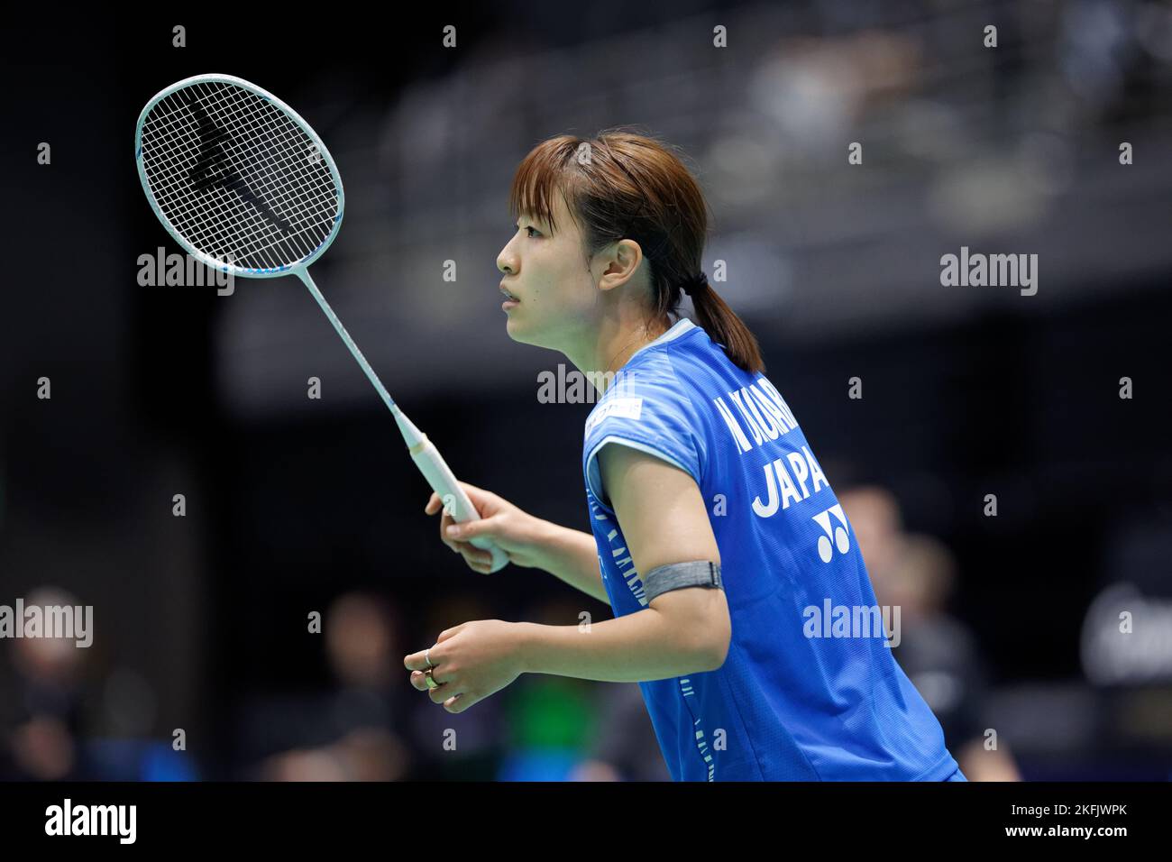 SYDNEY, AUSTRALIA - NOVEMBER 17: Nozomi Okuhara of Japan in action ...