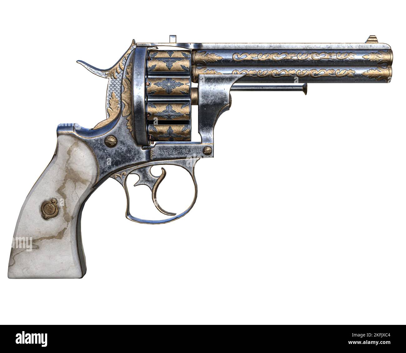 Vintage revolver hi-res stock photography and images - Alamy