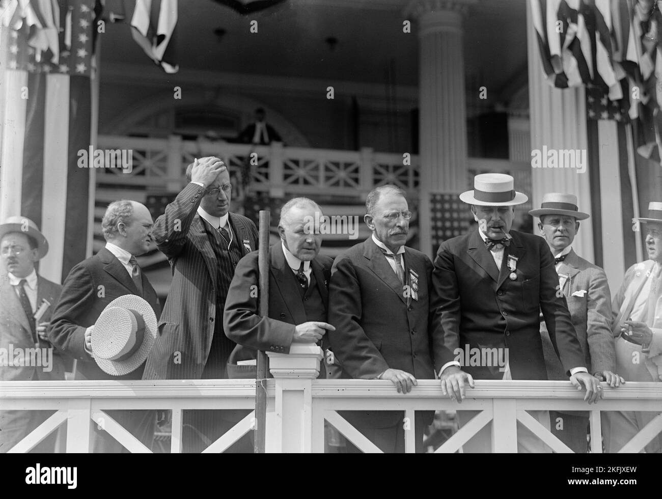 Shadow Lawn, Nj. - Summer White House, Notification Ceremonies, Group ...
