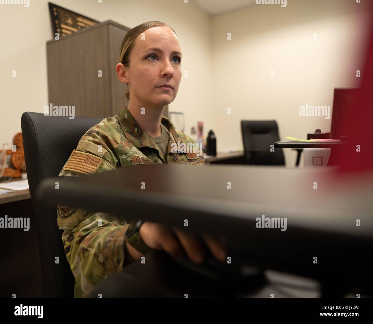 U.S. Air Force Staff Sgt. Shawndae Wilkins, 36th Contracting Squadron ...