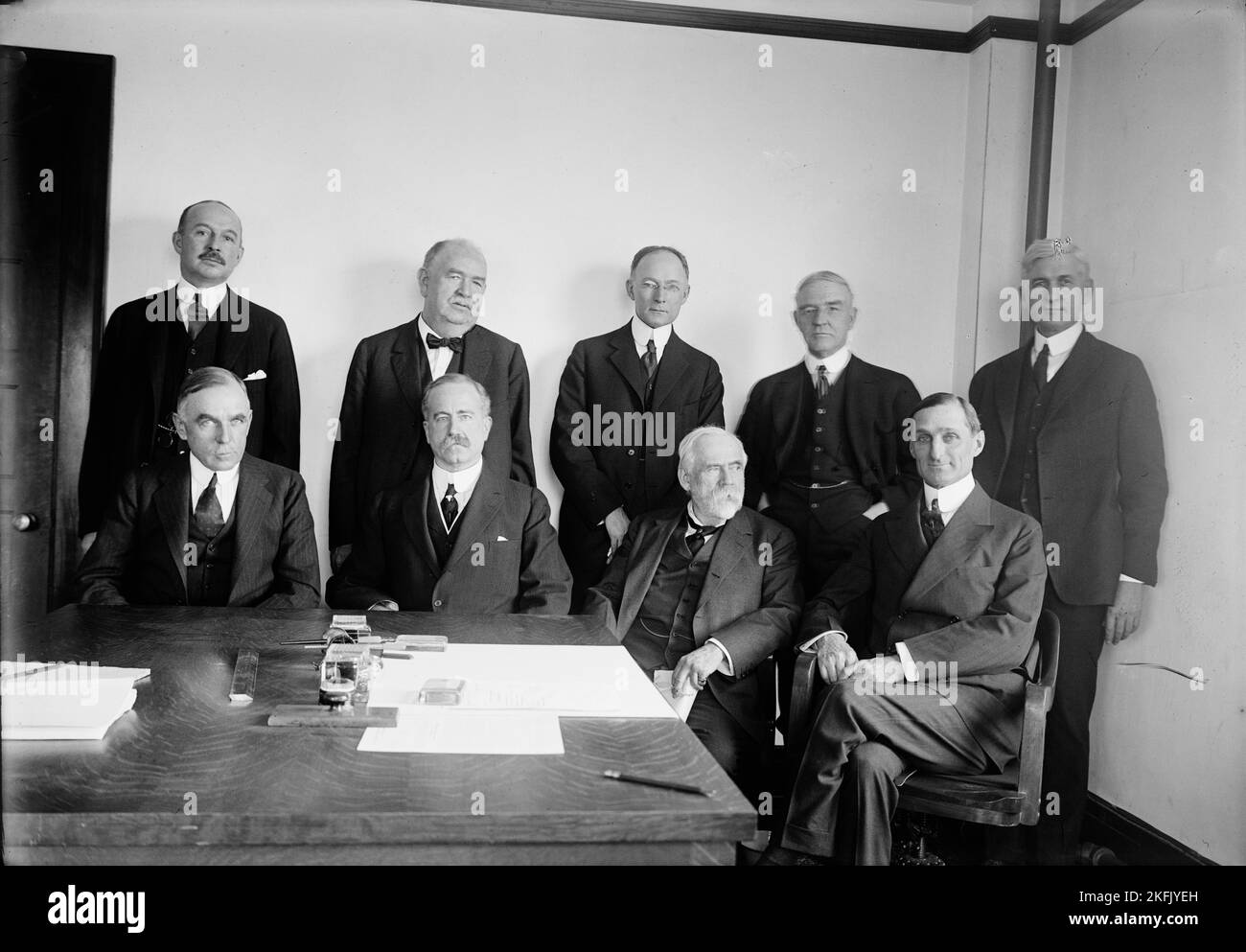 Railway Advisory Board - Standing: Hale Holden; Edward Chambers; Walker ...