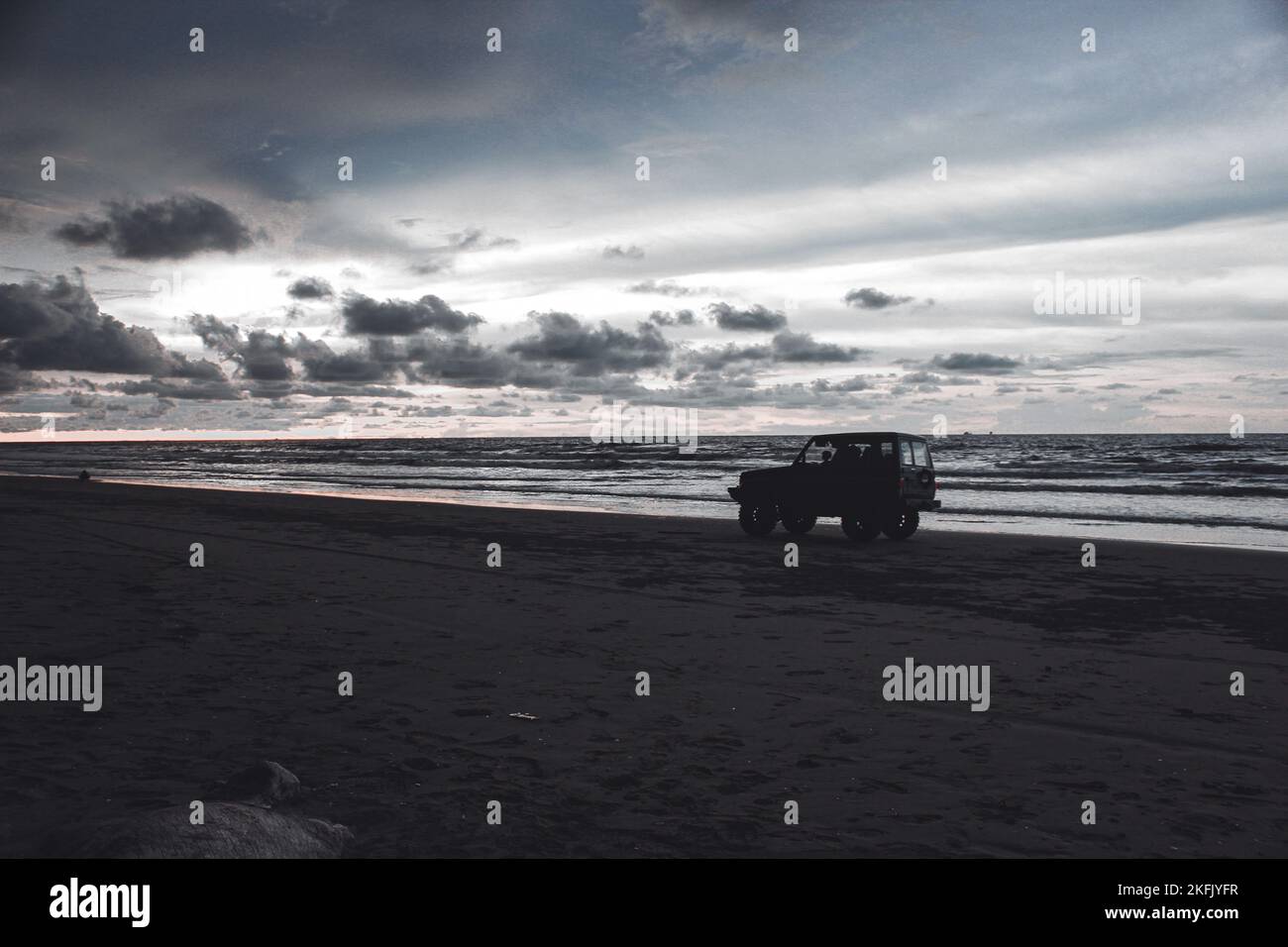 sunries at seri kenangan beach Stock Photo - Alamy