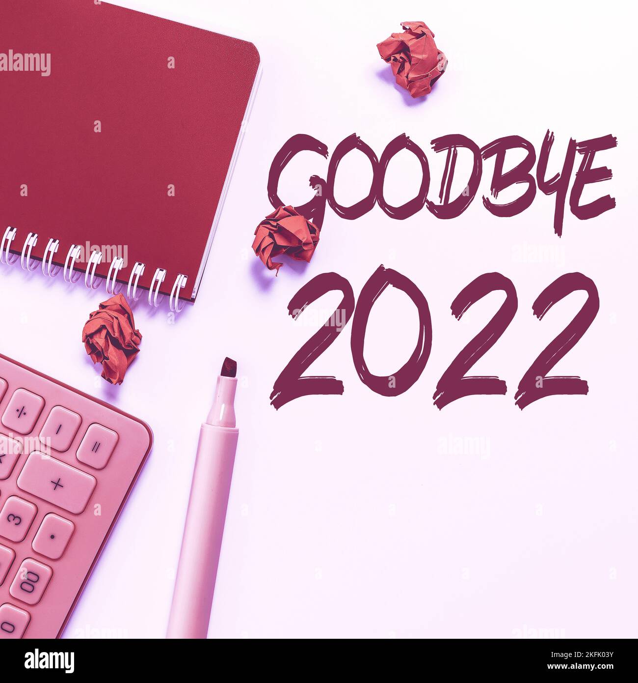 Writing displaying text Goodbye 2023. Conceptual photo Merry Christmas ...