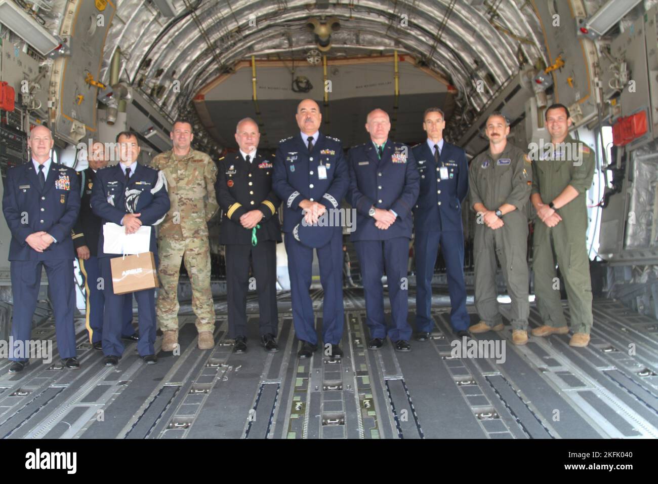 Army Major General Ray Shields, left, the adjutant general of New York ...