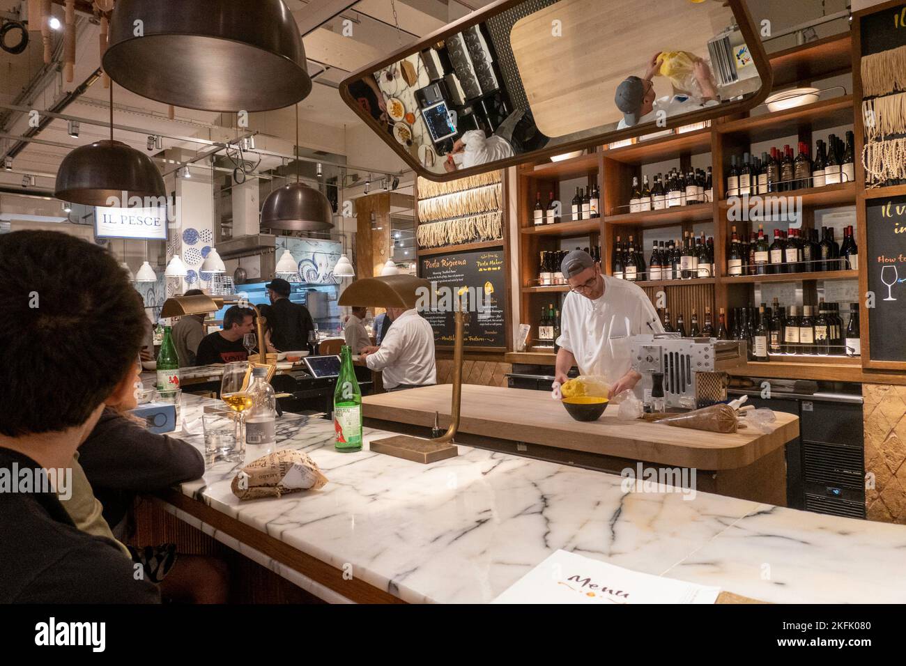 Eataly is a gourmet Italian shopping and dining destination in New York ...