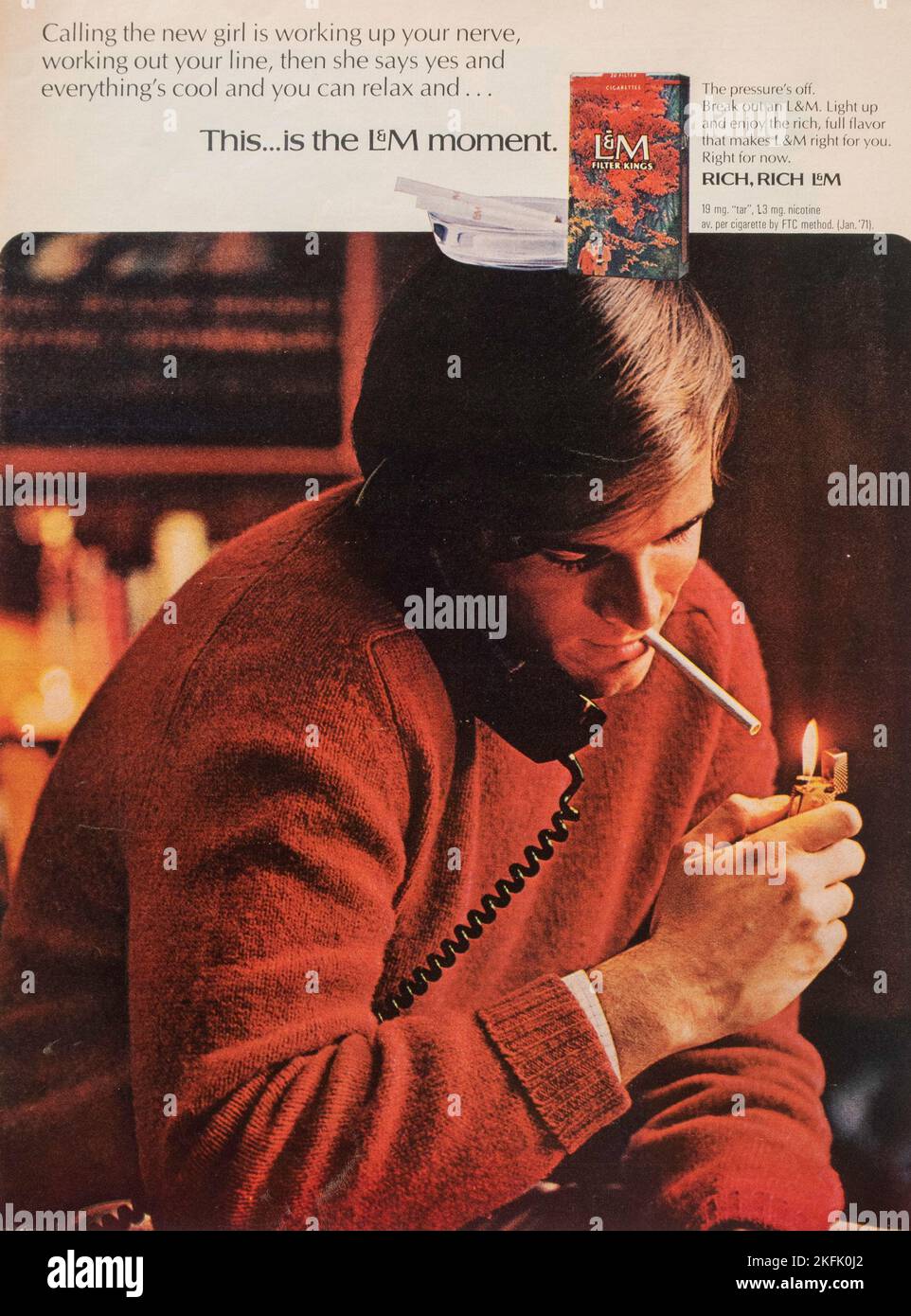 Vintage 18 June 1971 "Life" magazine advert, USA Stock Photo - Alamy