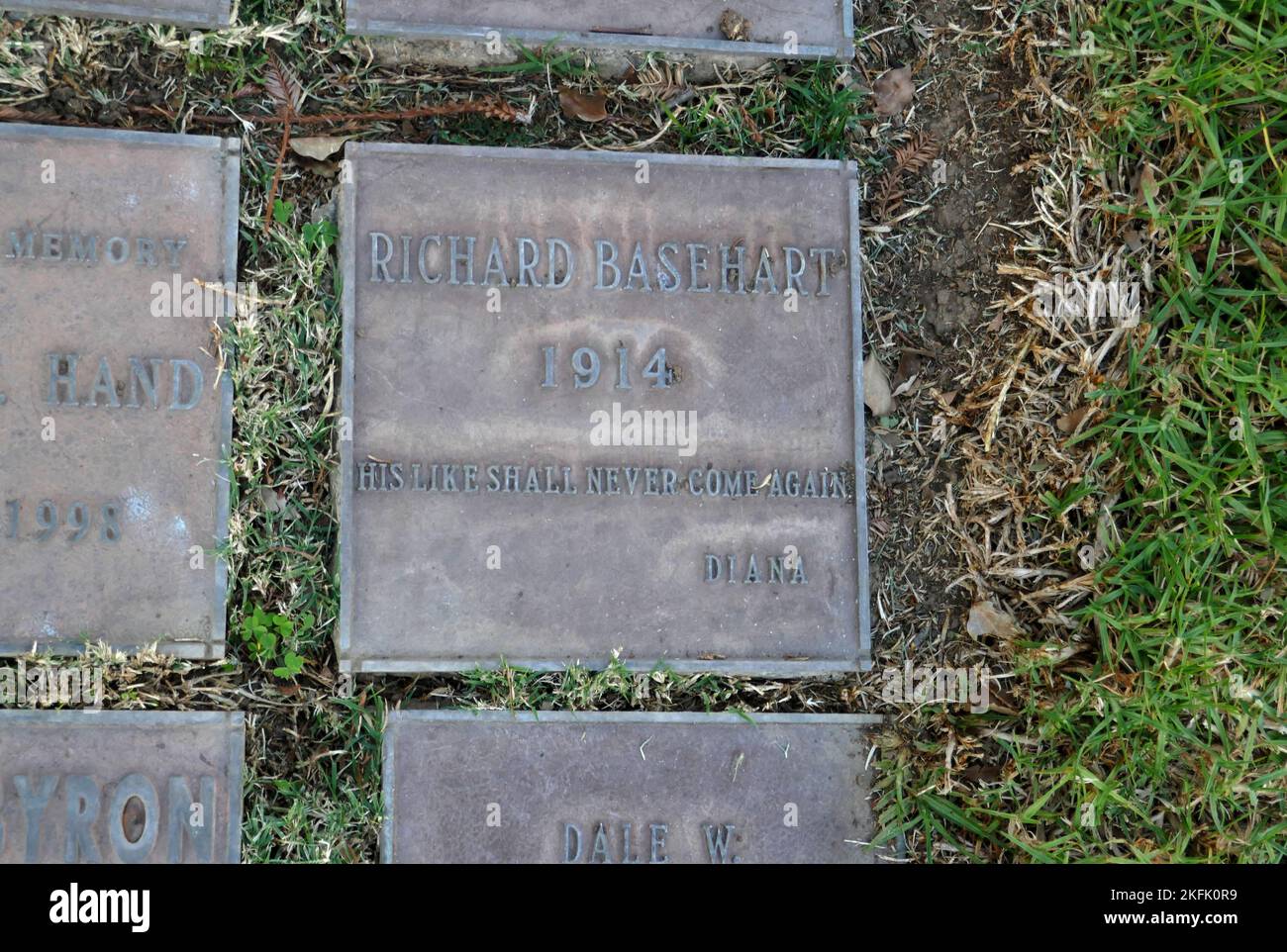 Los Angeles, California, USA 16th November 2022 Actor Richard Basehart ...