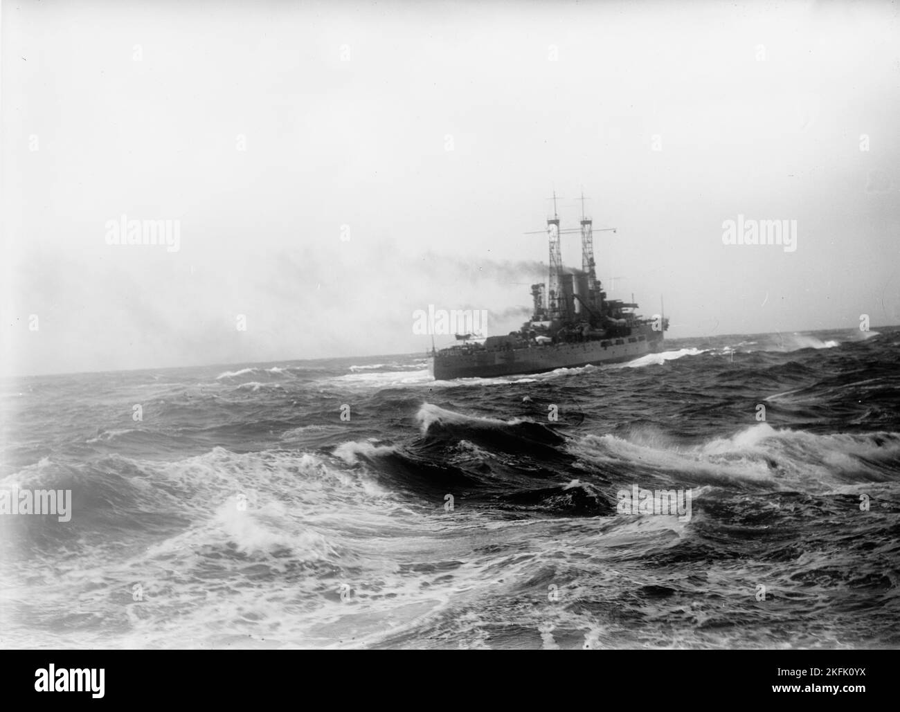 Navy, U.S. Battleships in Storm at Sea, 1913 Stock Photo - Alamy