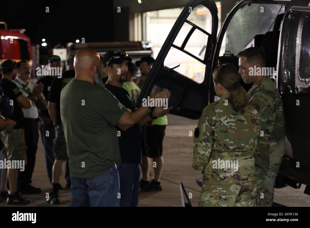 Civilian military emergency responders hi-res stock photography and ...