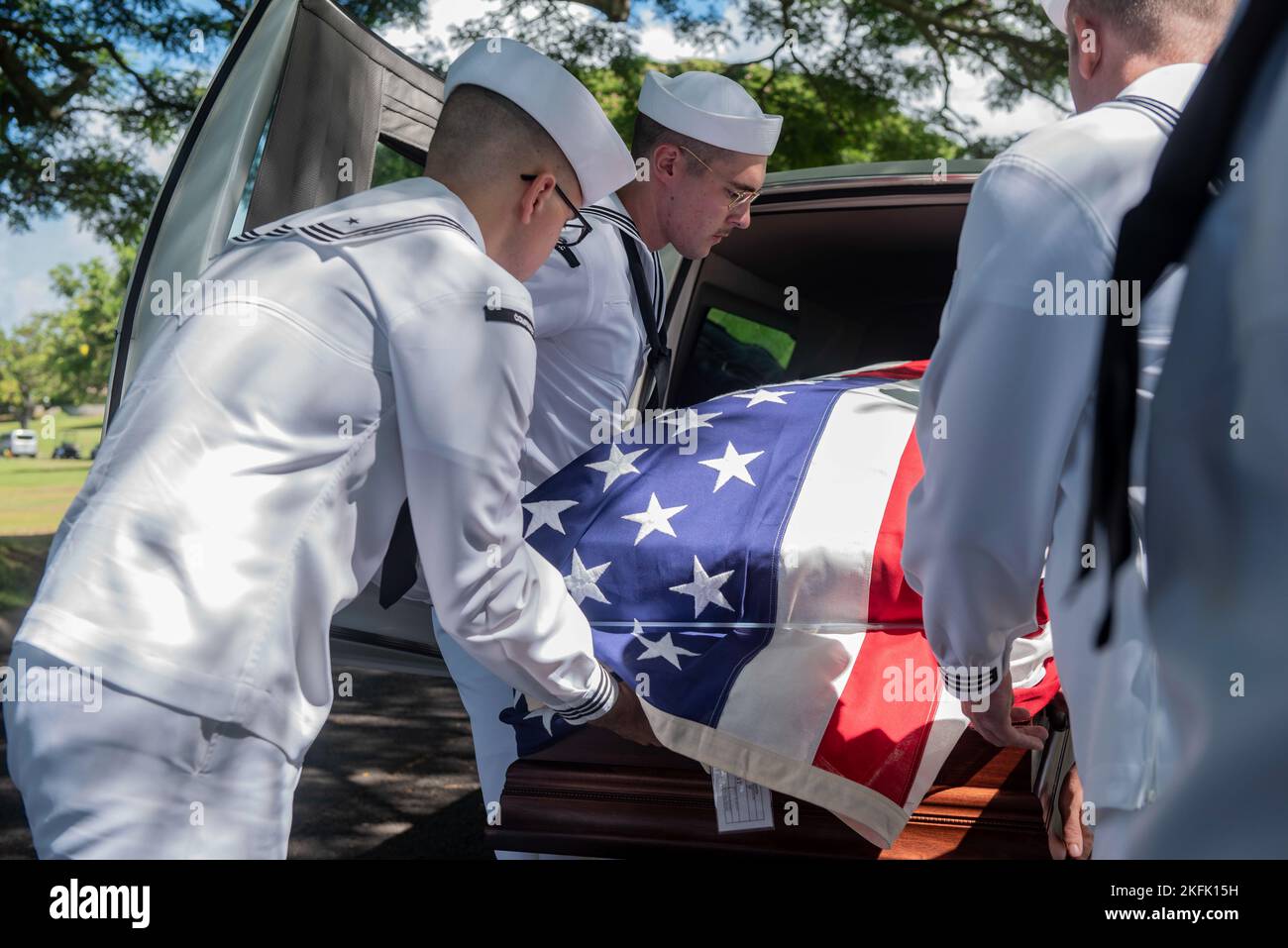 Sailors assigned to Navy Region Hawaii and the Defense POW/MIA ...