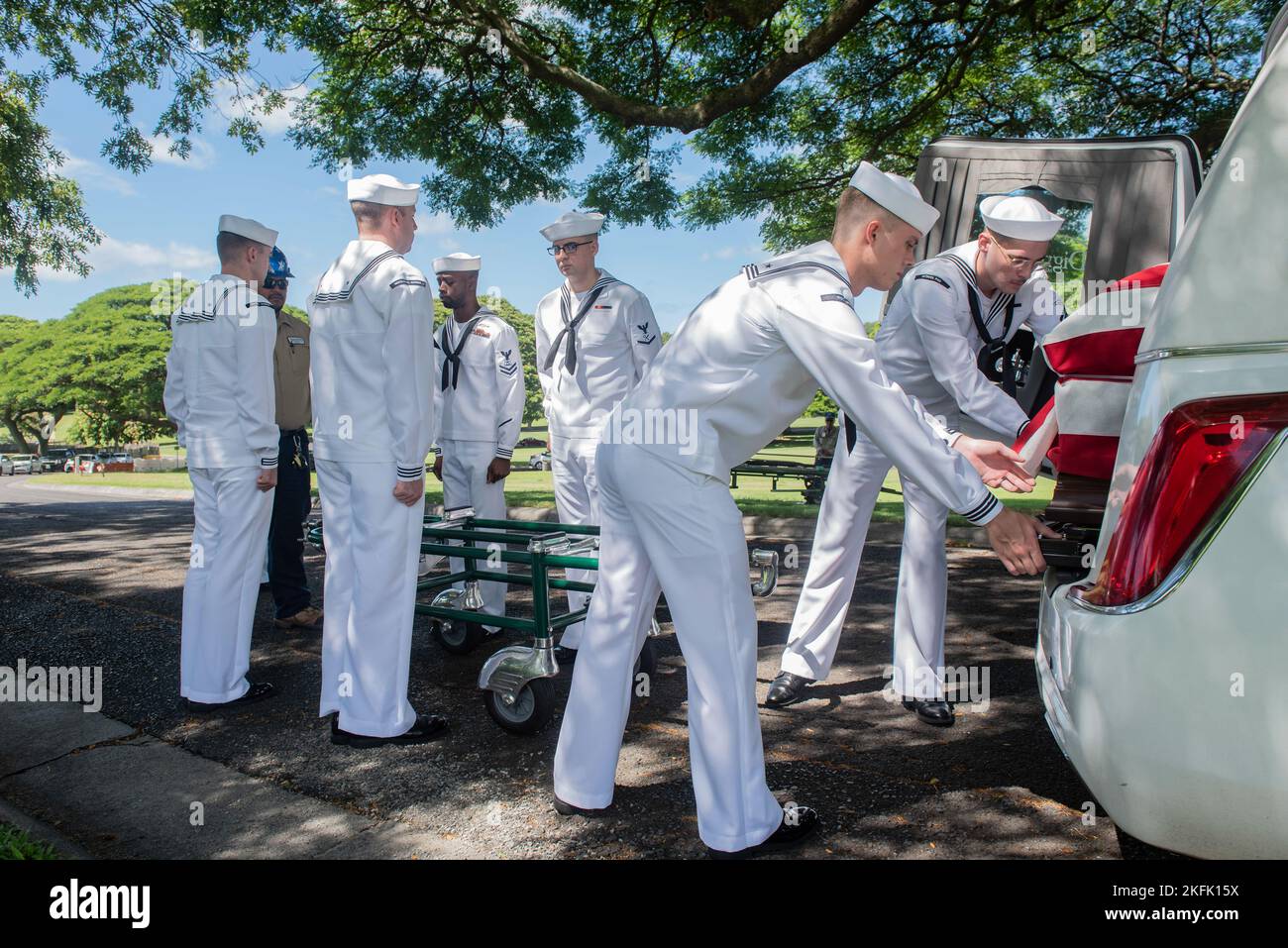 Sailors assigned to Navy Region Hawaii and the Defense POW/MIA ...