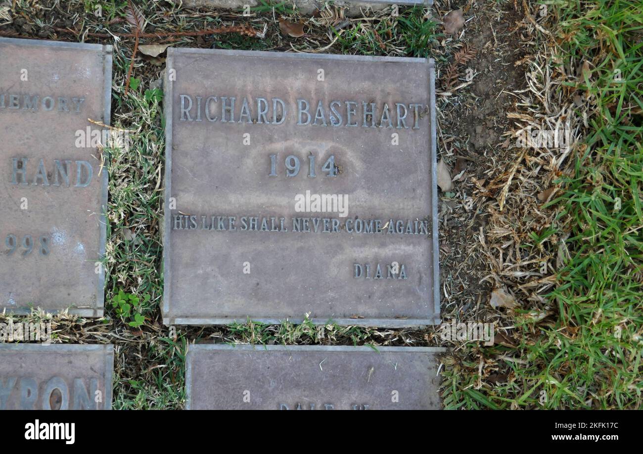 Los Angeles, California, USA 16th November 2022 Actor Richard Basehart ...