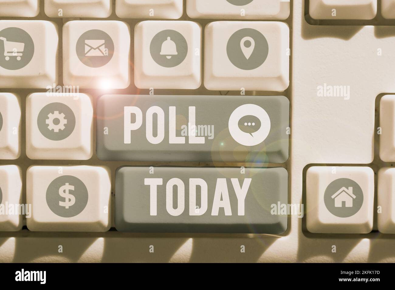 Handwriting Text Poll Concept Meaning Record Of The Number Of Votes