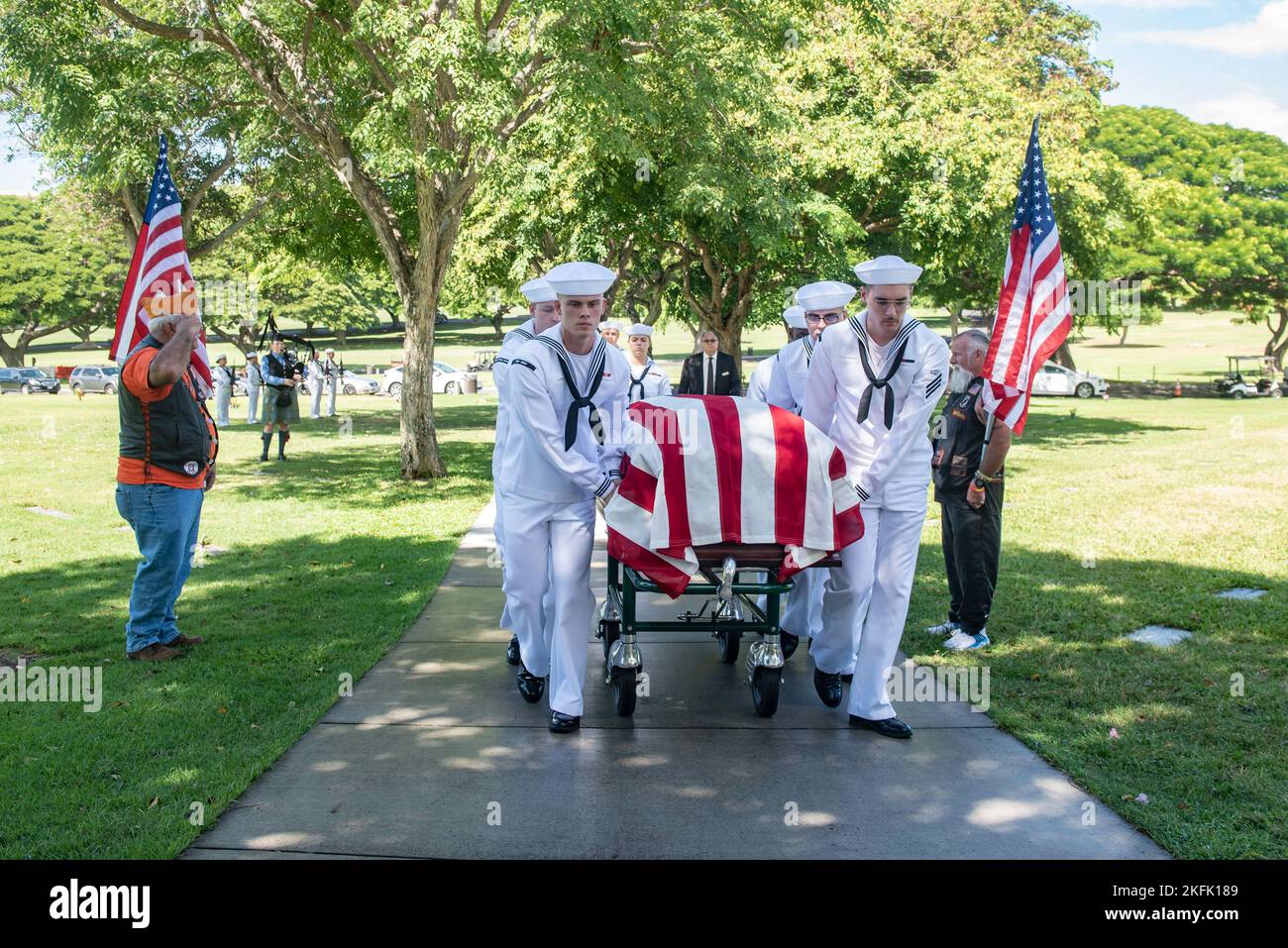 Sailors assigned to Navy Region Hawaii and the Defense POW/MIA ...