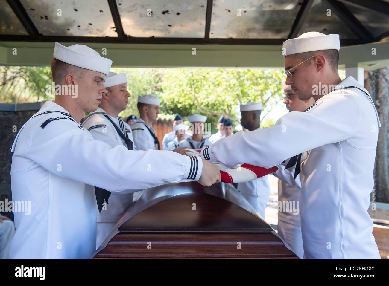 Sailors assigned to Navy Region Hawaii and the Defense POW/MIA ...