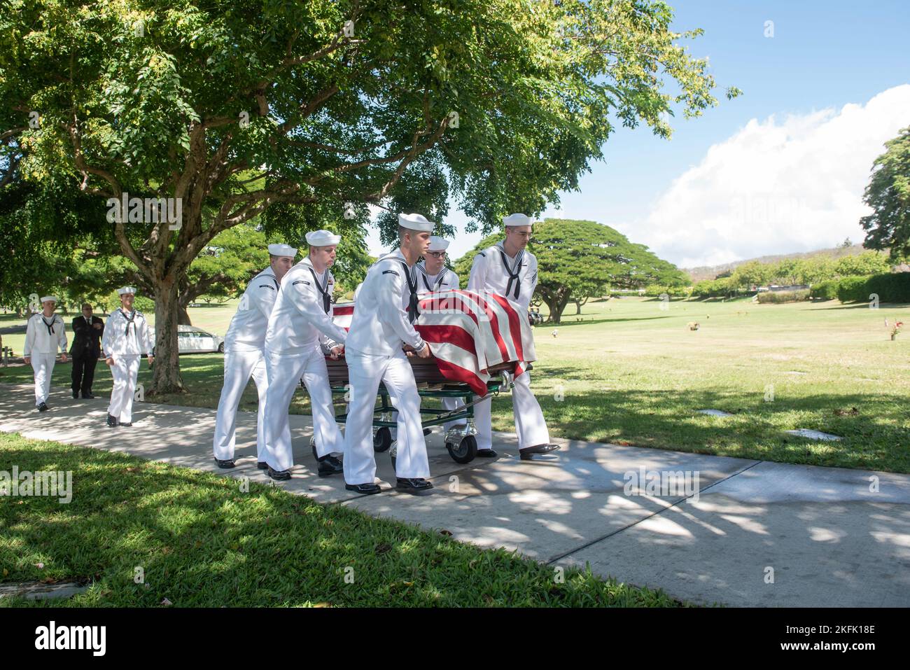 Sailors assigned to Navy Region Hawaii and the Defense POW/MIA ...