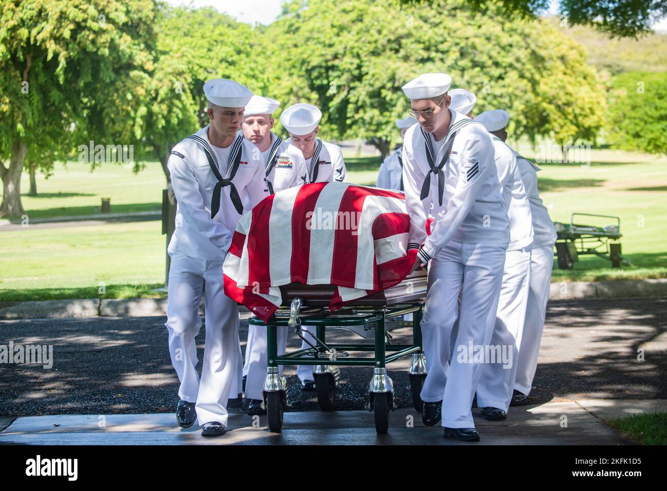 Sailors assigned to Navy Region Hawaii and the Defense POW/MIA ...