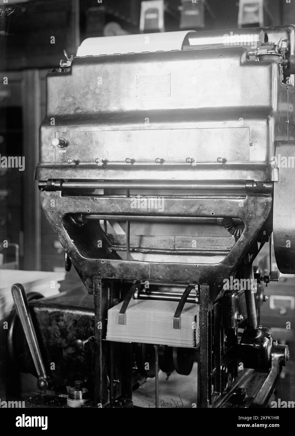 Navy Department, U.S. Tabulator-Printer Machine, Bureau Sup. And Accts ...