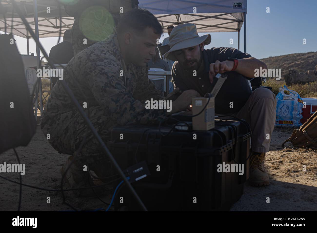 U.S. Marine Cpl. David Cotugno, with 1st Light Armored Reconnaissance ...