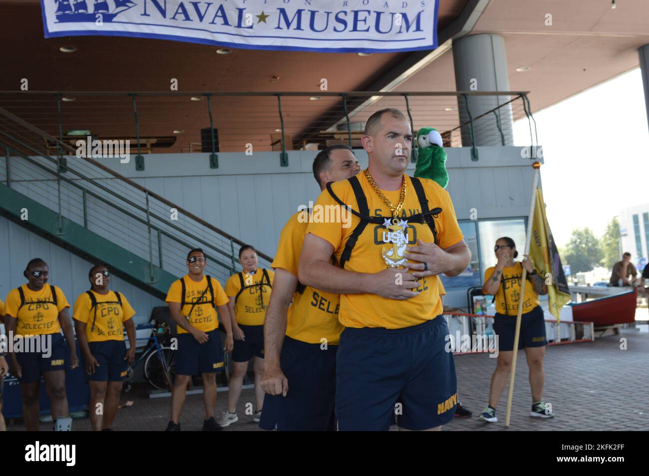 Norfolk (September 21, 2022). Chief Petty Officer selectees from a ...