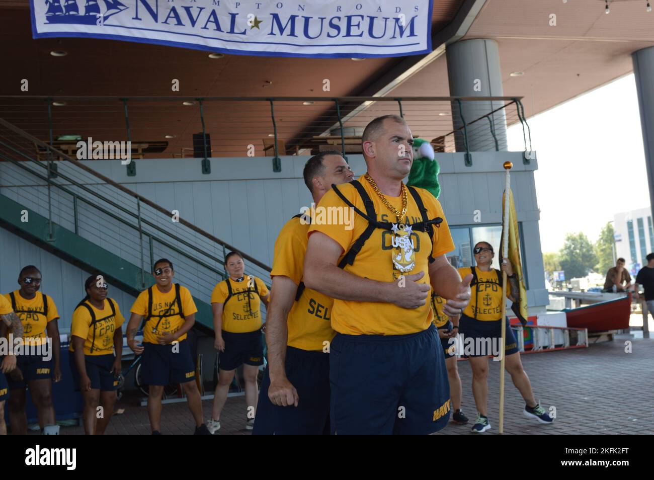 Norfolk (September 21, 2022). Chief Petty Officer selectees from a ...