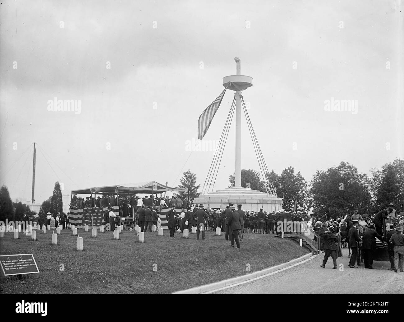 Maine Memorial Dedication, February 15, of Memorial in Arlington ...