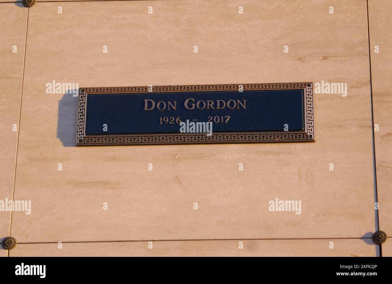 Los Angeles, California, USA 16th November 2022 Actor Don Gordon's ...