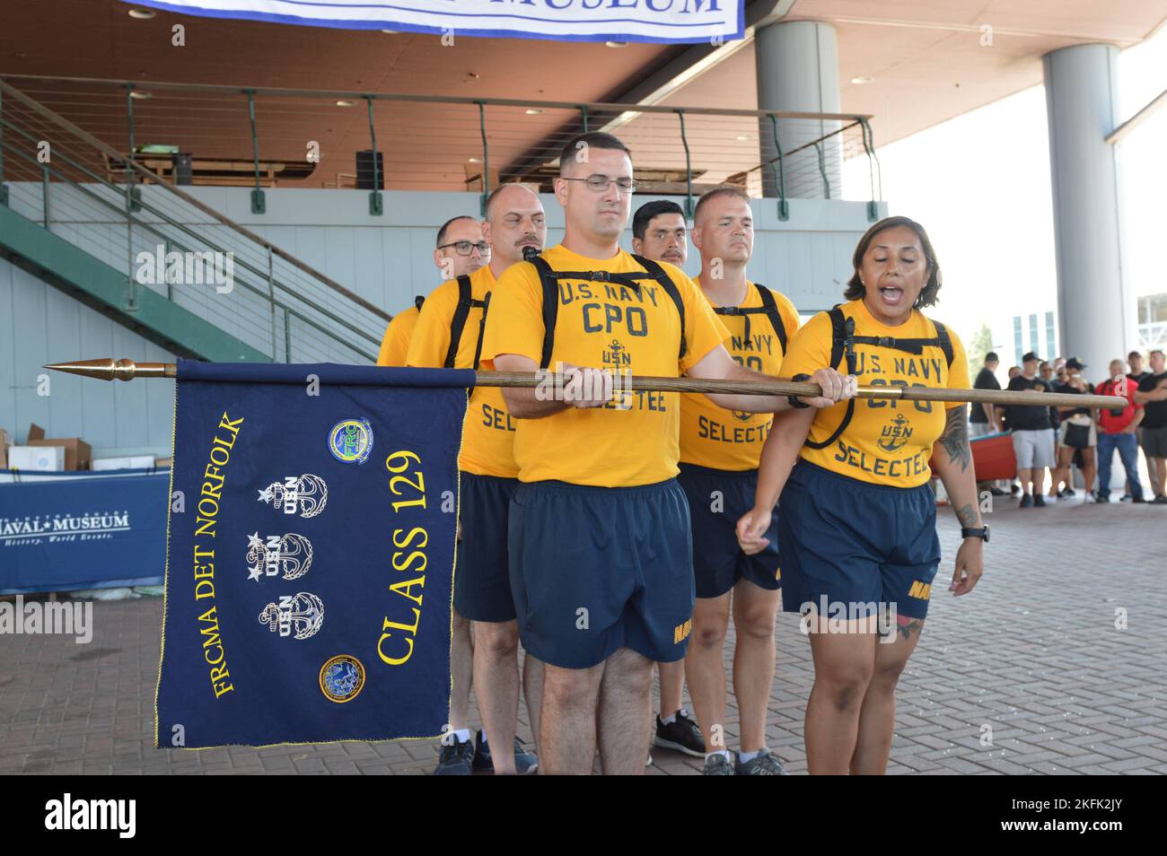 Norfolk (September 21, 2022). Chief Petty Officer selectees assigned to ...