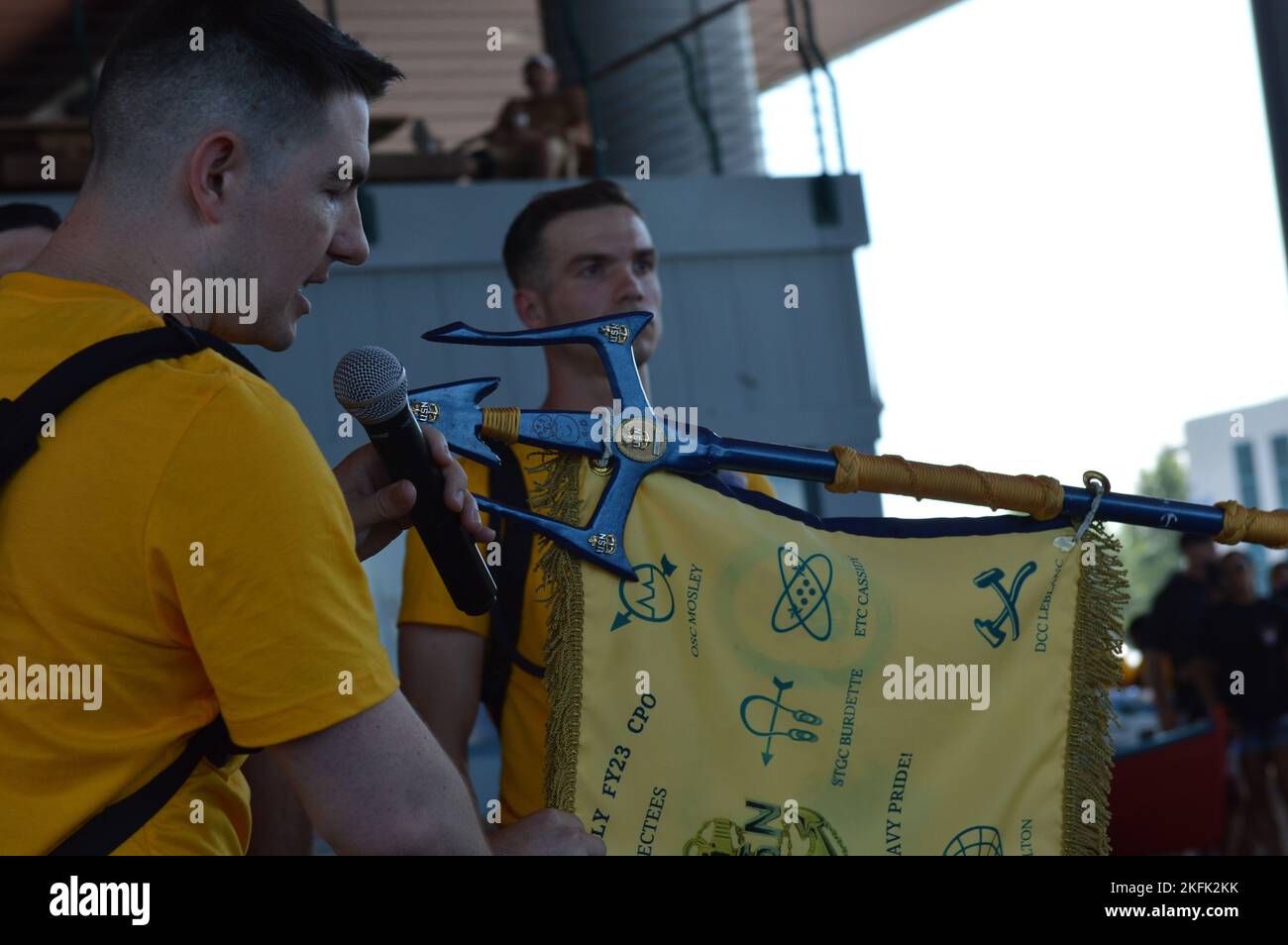 Norfolk (September 21, 2022). Chief Petty Officer selectees assigned to ...