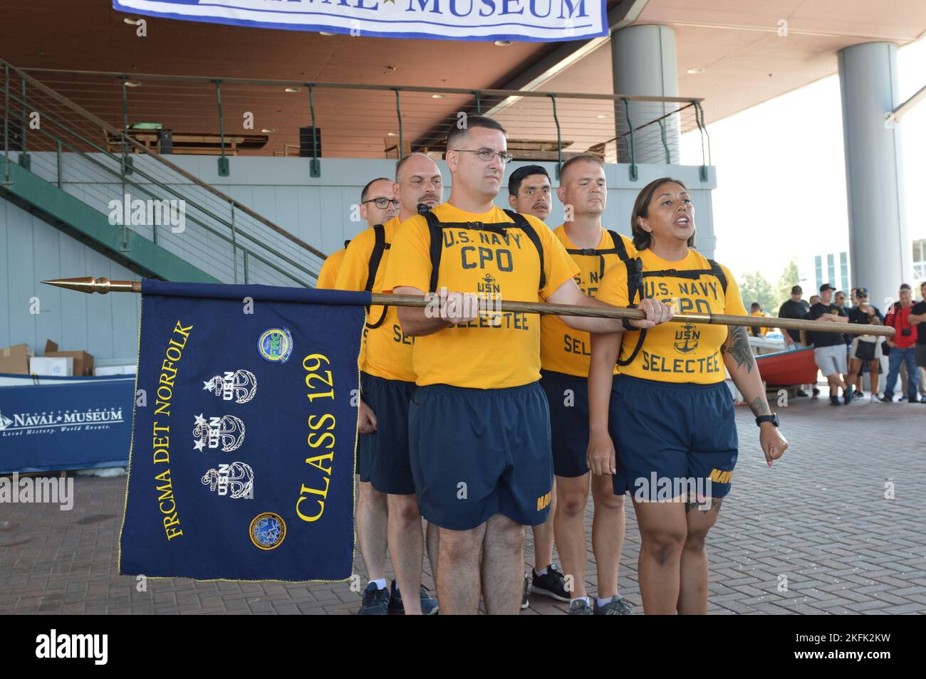 Norfolk (September 21, 2022). Chief Petty Officer selectees assigned to ...