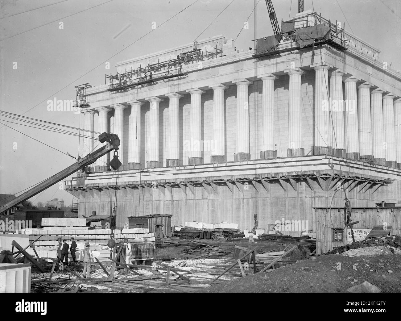 Lincoln Memorial Under Construction 1914 Stock Photo Alamy lincoln-memorial-under-construction-1914-stock-photo-alamy