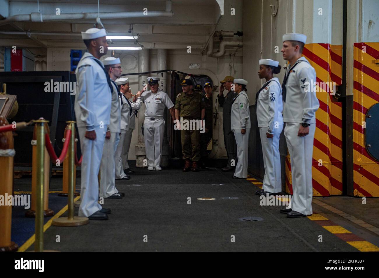 NORFOLK Va. (Sept. 21, 2022) Capt. Shane Marchesi, executive officer ...