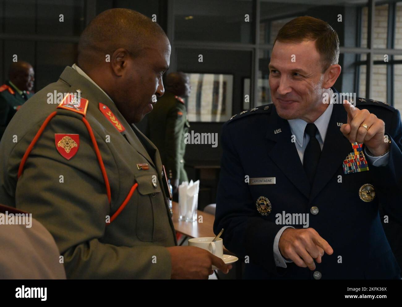 U.S. Air Force Lt. Gen. John Lamontagne, U.S. Air Forces in Europe and ...