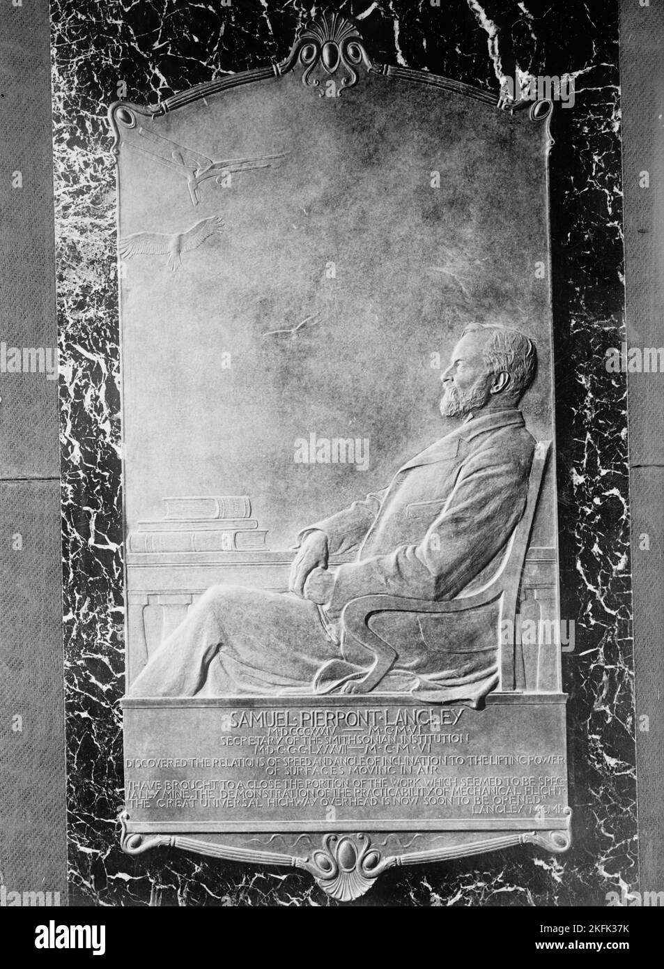 Langley, Samuel Pierpont, Secretary, Smithsonian Institute - Memorial ...