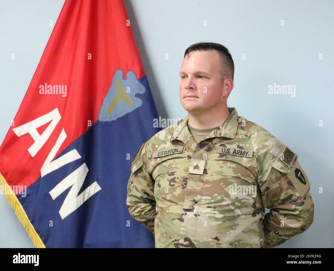 U.S. Army Sgt. Daniel J. Littleton, a CBRN specialist and motor pool ...