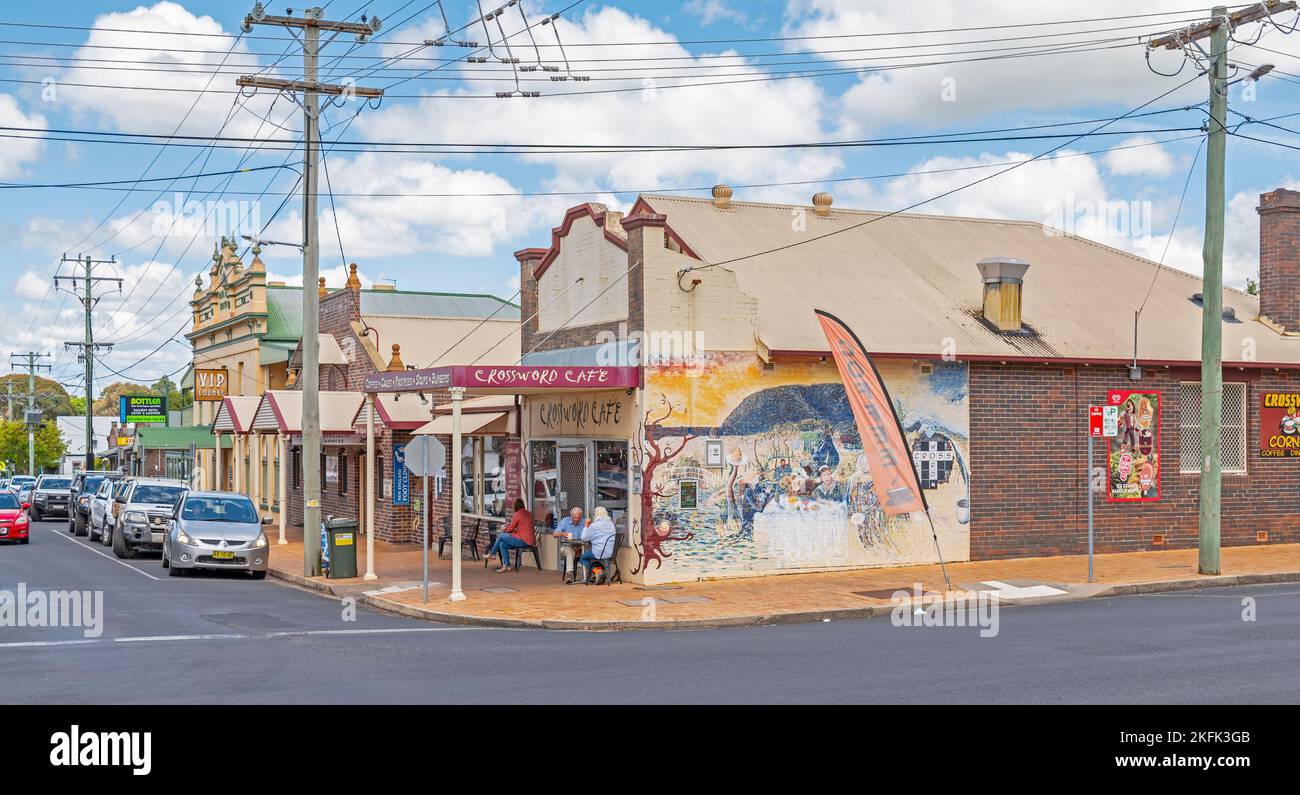 Old corner shop converted into a Cafe in Armidale, new south wales ...