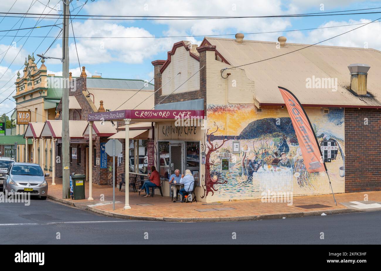 Old corner shop converted into a Cafe in Armidale, new south wales ...