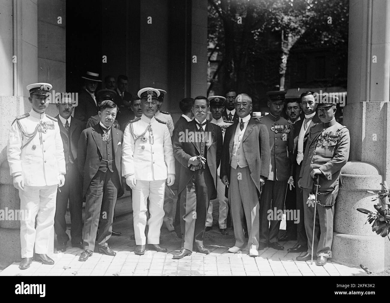 Japanese Mission To U.S. - Arrived August 13, 1917. Comdr. Ando ...