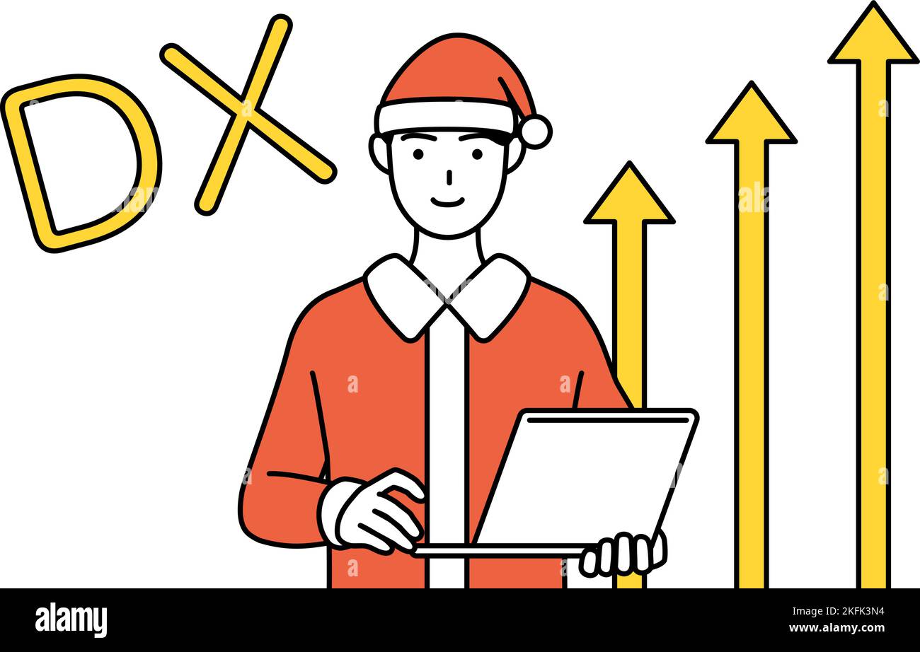 Image of DXing,simple line drawing illustration of a man dressed as ...