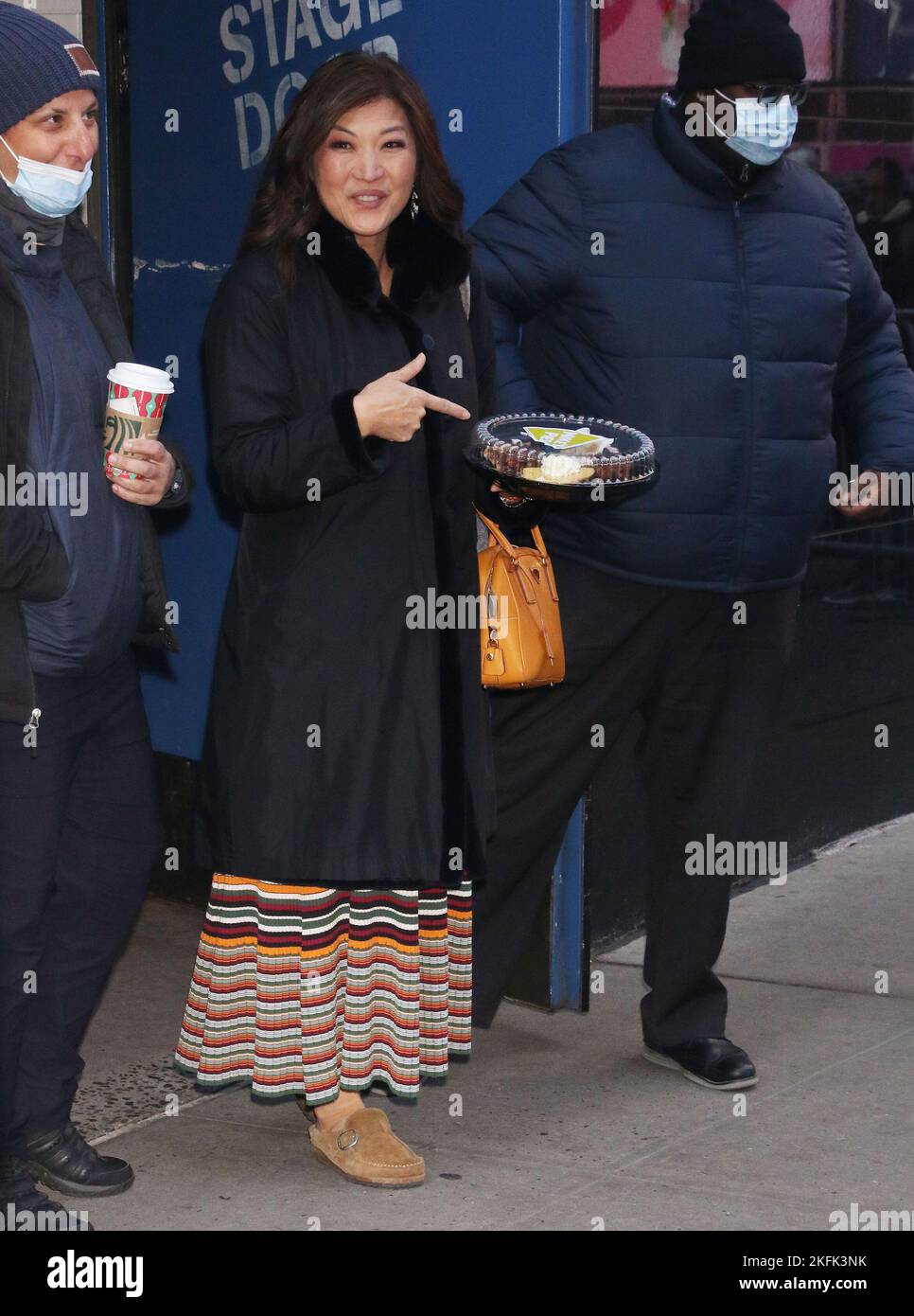Celebrities At 'Good Morning America' -PICTURED: Juju Chang -LOCATION: New York USA -DAYE: 18 ...