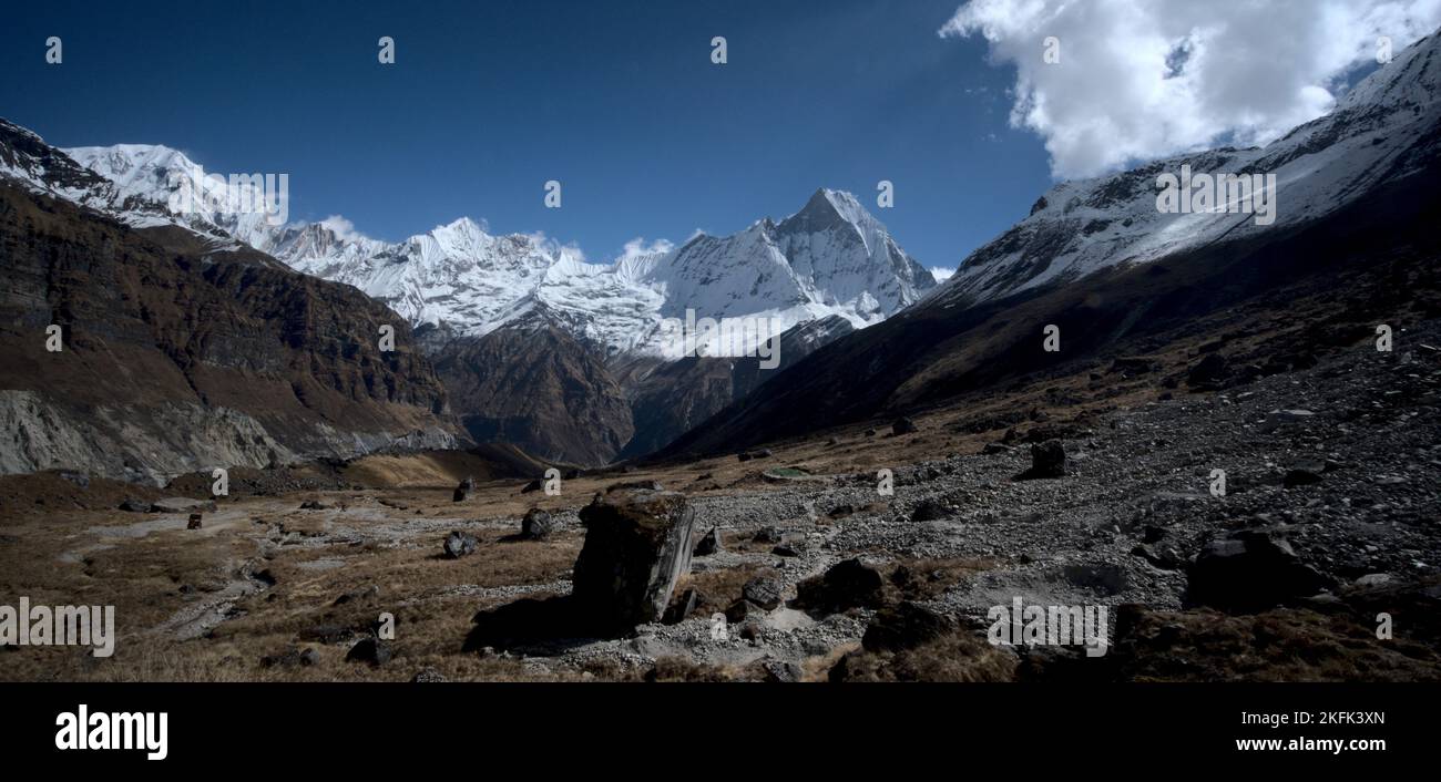 Fish tail mountain hi-res stock photography and images - Alamy