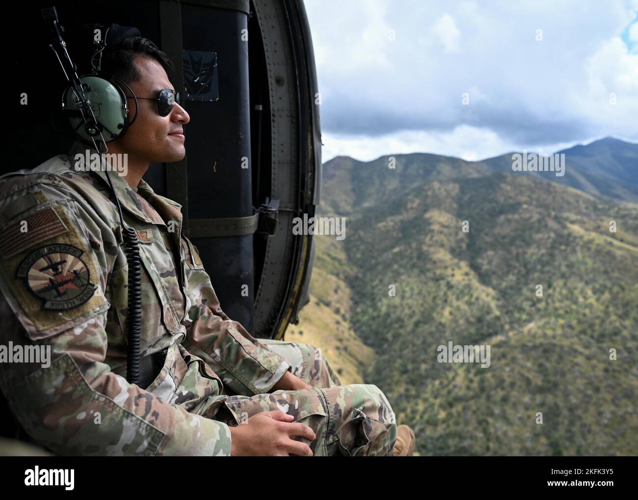 U.S. Air Force Staff. Sgt. Steven Hernandez, 355th Wing security ...