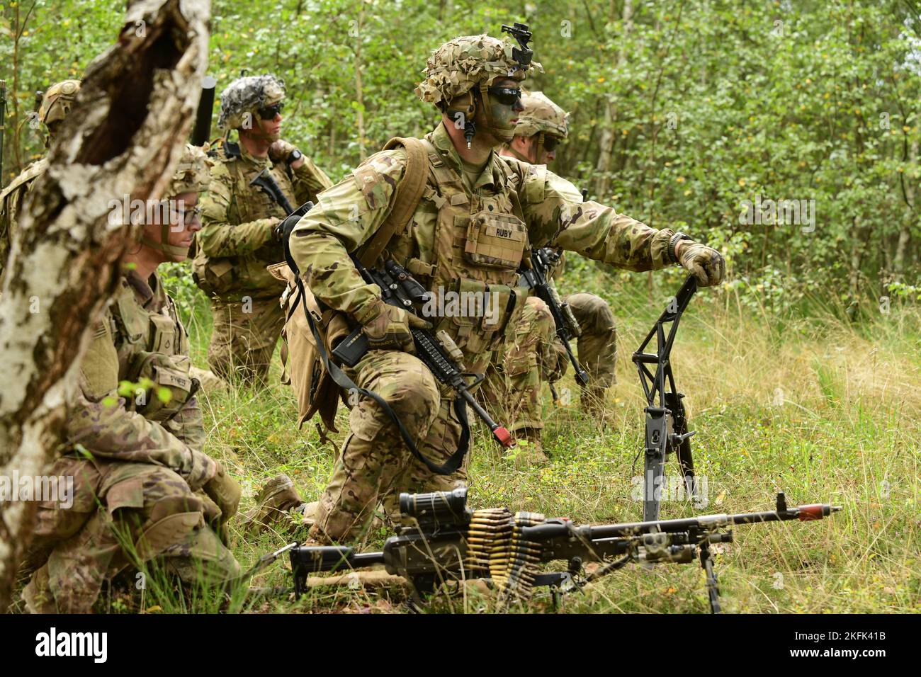 U.S. Army Paratroopers, assigned to the 173rd Airborne Brigade, prepare ...