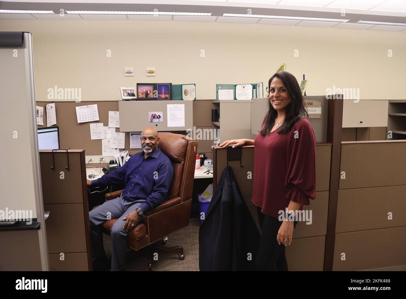Sherene Dorazio, right, with IMCOM Headquarters G4 Executive Director ...